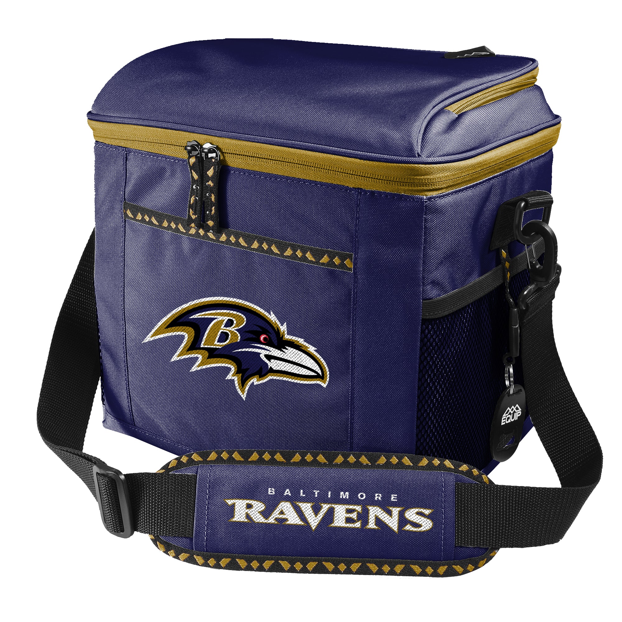 Equip Ice Kicker 24 Can Cooler - Baltimore Ravens