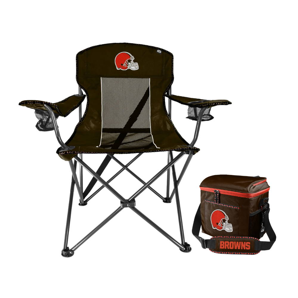 Cleveland Browns Chair & Cooler Bundle