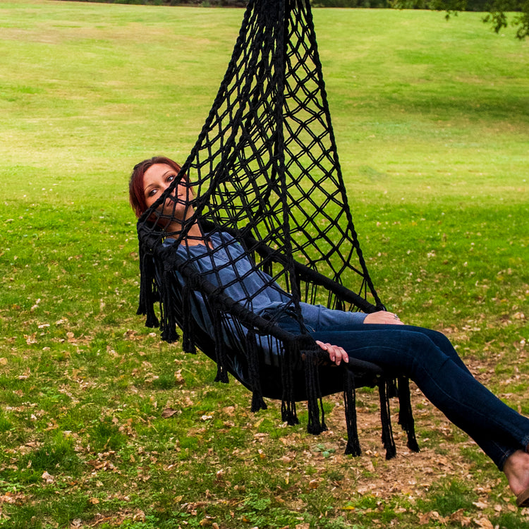 Avocado Macrame Hammock Chair | Equip