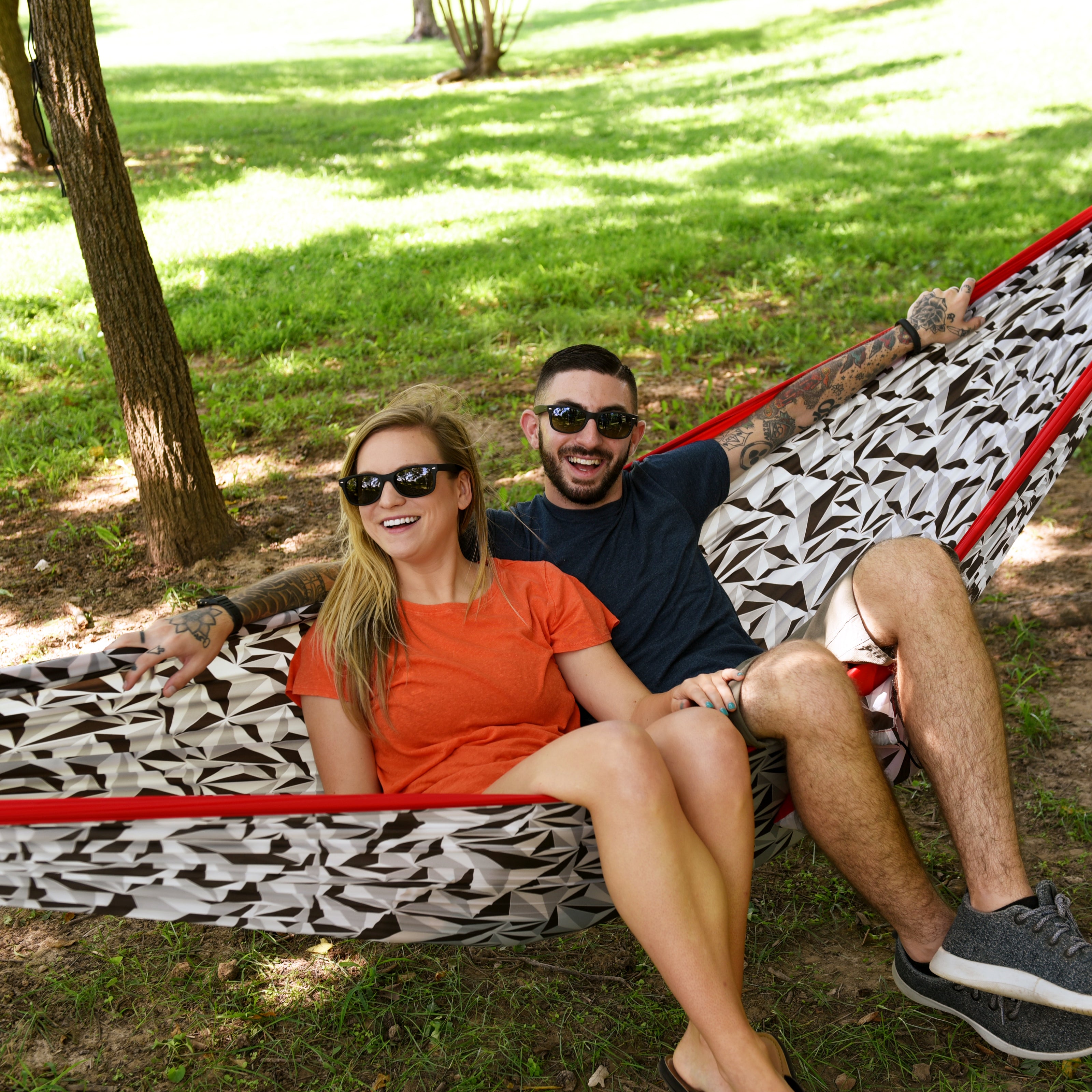 Two Person Travel Hammock - Print